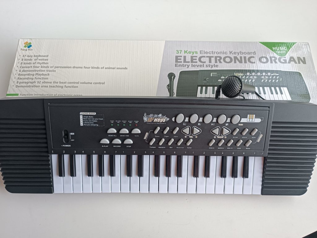 37 Keys Electronic Organ Keyboard – Asterixx books and toys